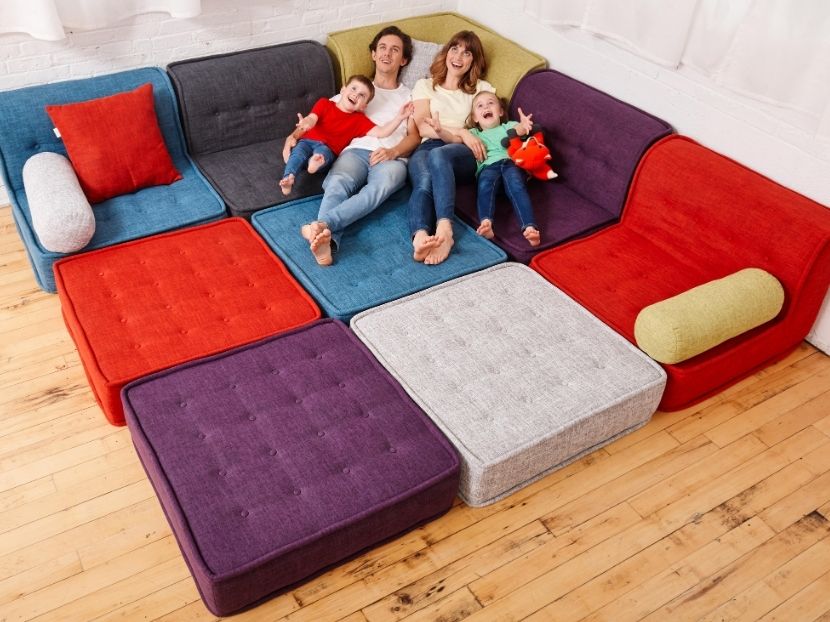 Modju Modular Sofa Base Section - Noomi Bean Bags