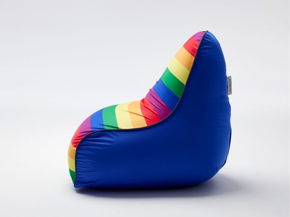 Outdoor Lounger Rainbow Bean Bag - Noomi Bean Bags