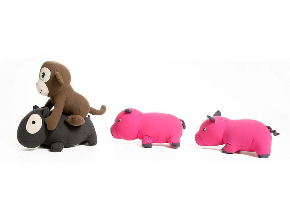 George The Monkey - Premium Soft Toy by noomi - Noomi Bean Bags